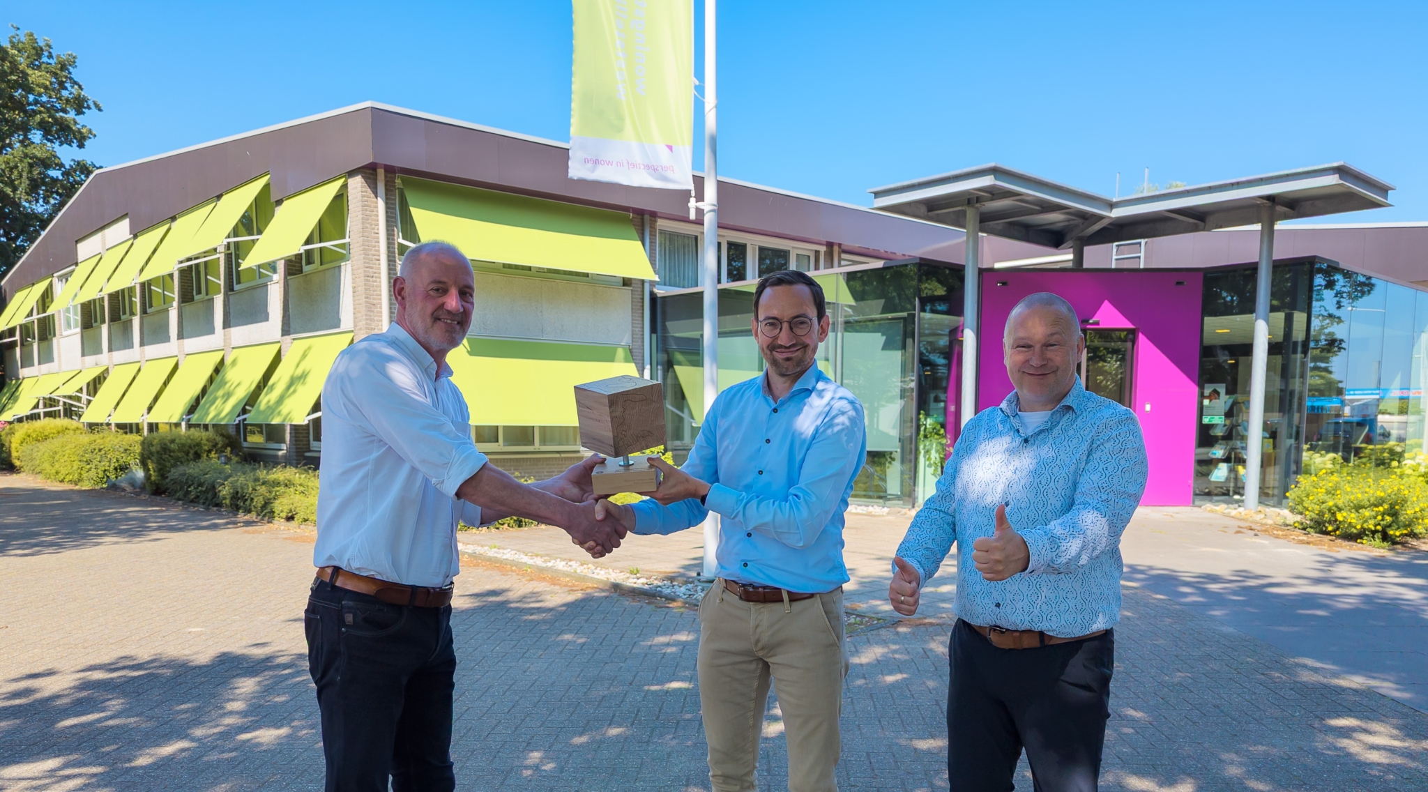 Prijsuitreiking 3e plaats in de Duurzaamheidsprijs 2024 ...